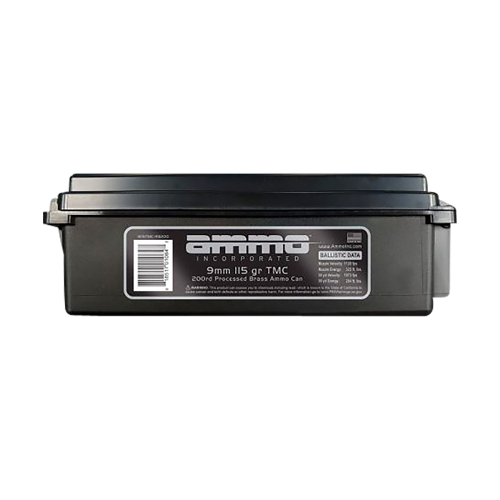 Ammo Inc 9mm Total Metal Case 9115TMC-RB200 Ammo | Ammunition Depot