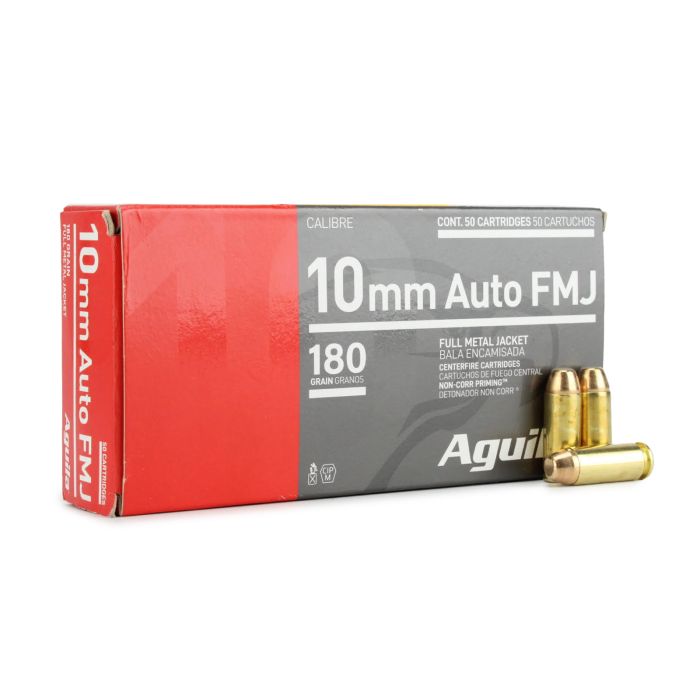 Aguila 10mm 180 Grain FMJ | Ammunition Depot