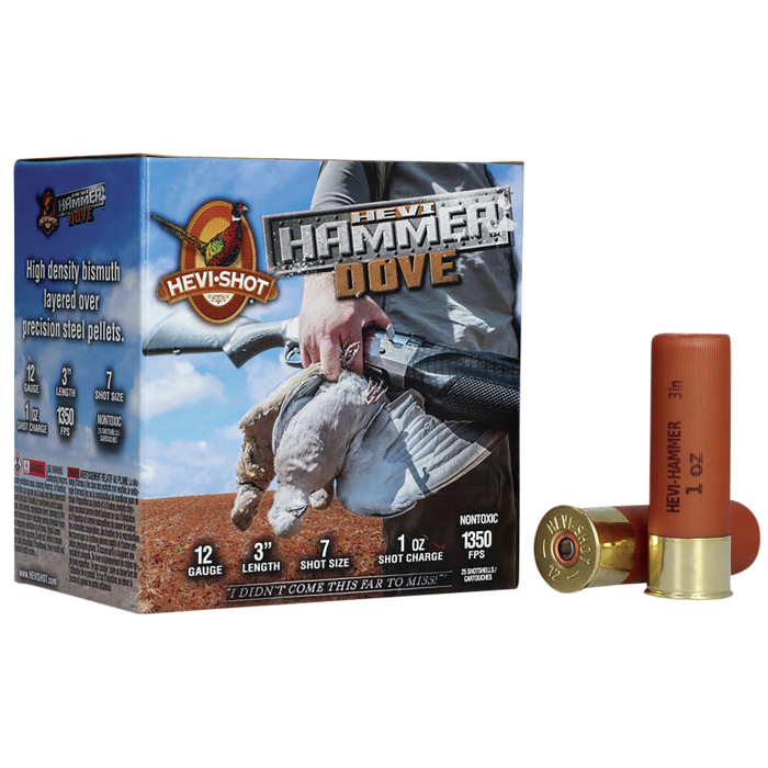 HEVIHammer Dove 12 Gauge Ammo 7 Shot - Ammunition Depot