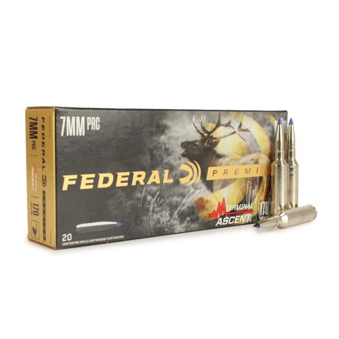 Federal Premium 7mm PRC 170 Gr Terminal Ascent | Ammunition Depot