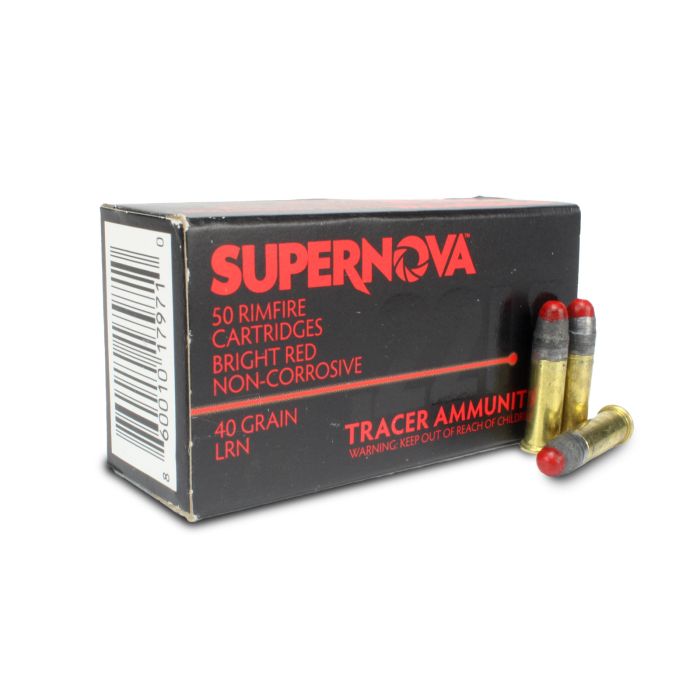 Supernova 22 LR 40 Grain Red Tracer | Ammunition Depot