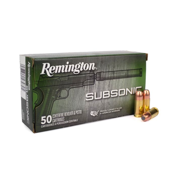 Remington Subsonic 9mm 147 Gr FNEB | Ammunition Depot