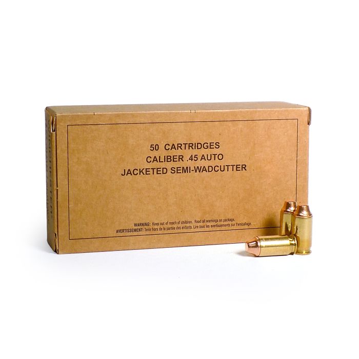 Winchester Service Grade .45 ACP 185 Grain SWC | 45 ACP Ammo For Sale ...