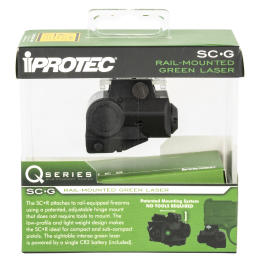 iProtec SCG Rail-Mounted Green Laser for Pistols Ammunition Depot
