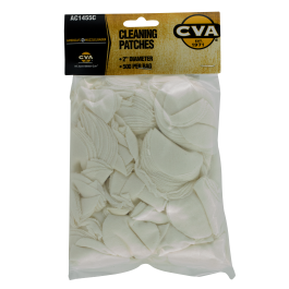CVA 2" Cotton Cleaning Patches 500 Per Pkg | Ammunition Depot