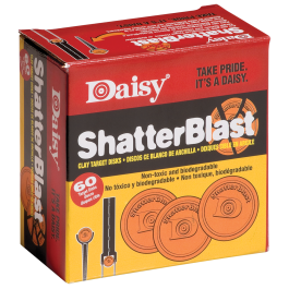Daisy ShatterBlast Clay Target Disks 60 count | Ammunition Depot