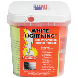 Tannerite White Lighting Rimfire Kit - 90 Dots | Ammunition Depot