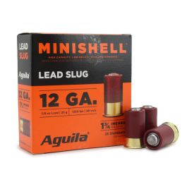 1CHB1386 Aguila Mini-Shell 12 Ga Slug | Ammunition Depot
