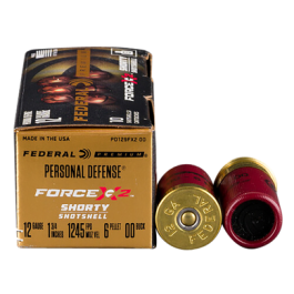Federal Premium 12 Gauge 1.75 6 Pellets 00 Buck