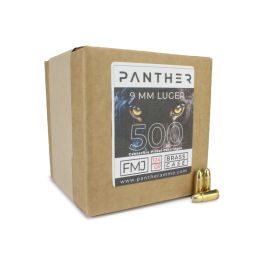 Panther Ammo 9mm 124 Grain FMJ | Ammunition Depot