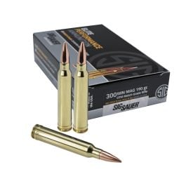 Sig Sauer 300 Win Mag 190 Grain OTM | Ammunition Depot