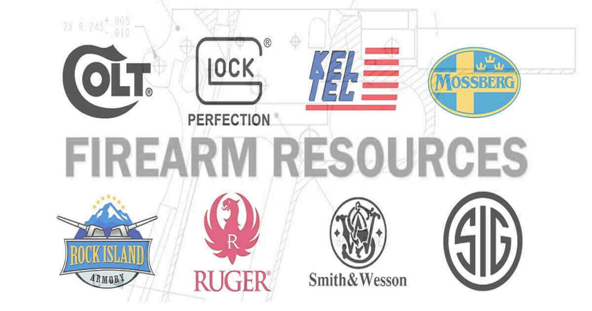 Gun Schematics, Gun Diagrams and Guides | Ammunition Depot