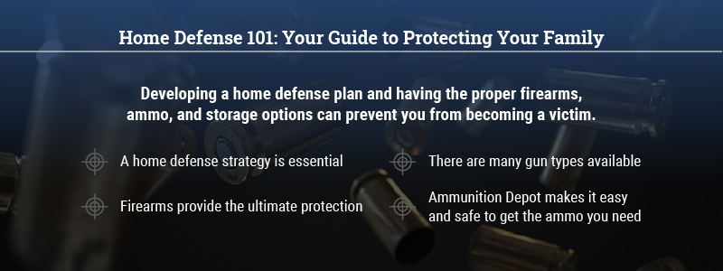 Protecting Your Family and Home Defense | Ammunition Depot